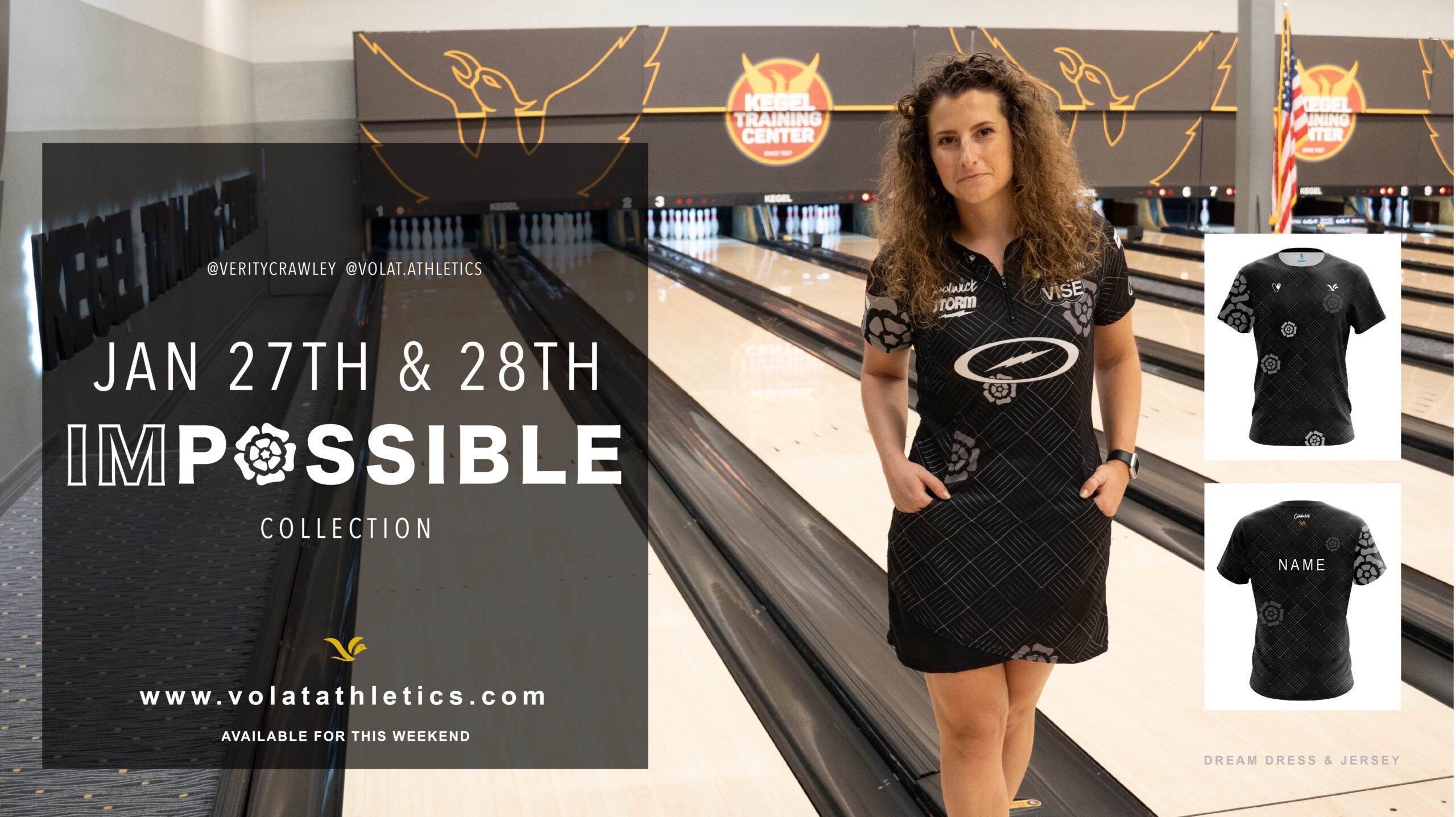 Verity Crawley Impossible Dream Dress - Volat Athletics by Coolwick